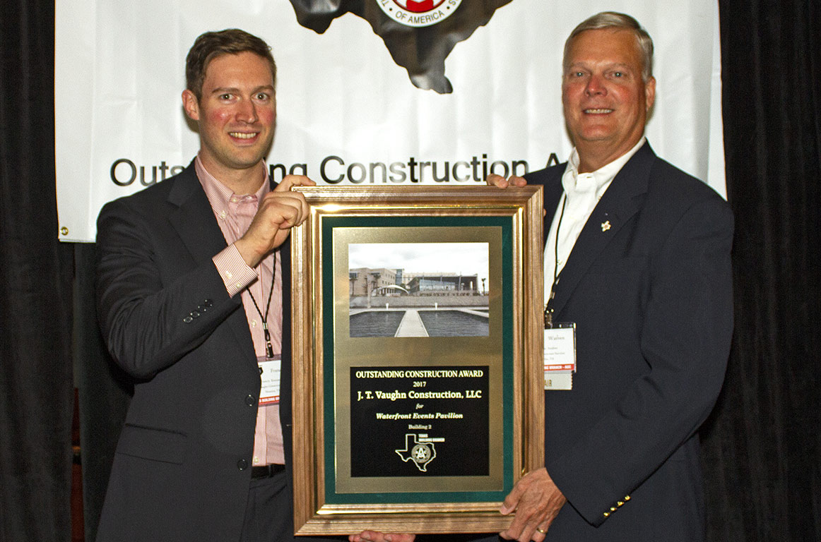 Vaughn Wins Two Associated General Contractor Texas Building Branch 2017 Outstanding